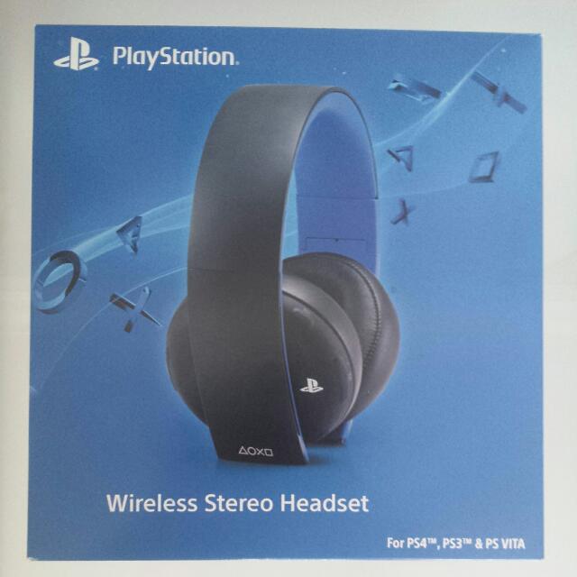 Playstation Original Wireless Stereo Headset, Hobbies & Toys, Toys ...