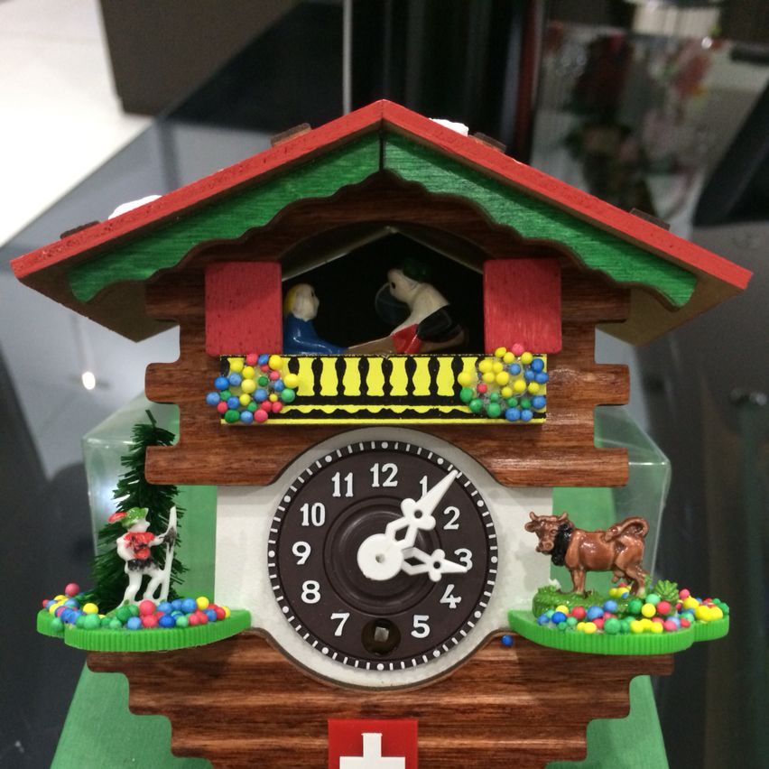 Small Cuckoo Clock Bought From Switzerland, Brand New In Box. It's ...