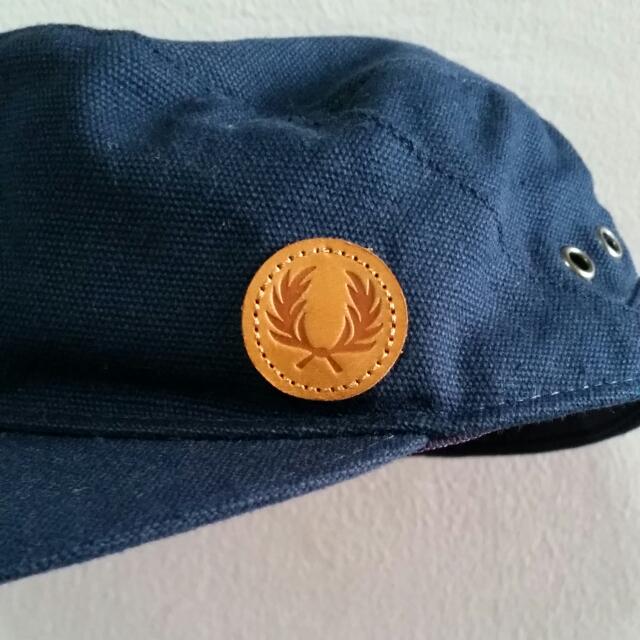Authentic Fred Perry Military Cap , Men's Fashion, Tops & Sets, Tshirts ...