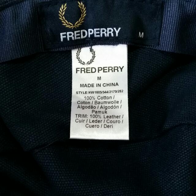 Authentic Fred Perry Military Cap , Men's Fashion, Tops & Sets, Tshirts ...
