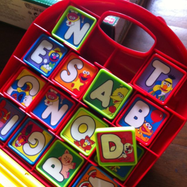 Fisher Price Sesame Street ABC desk, Babies & Kids, Infant Playtime on ...