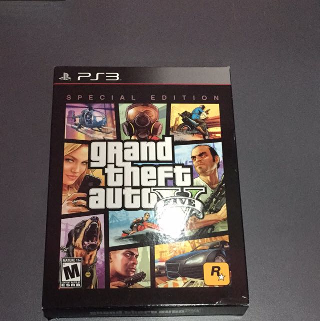 Grand Theft Auto 5 Special Edition, Hobbies & Toys, Toys & Games on ...