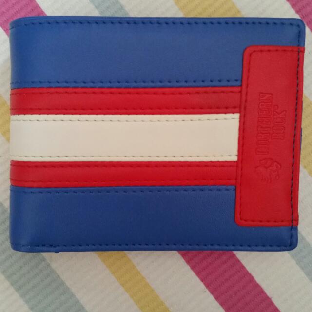 Northern Rock Blue Wallet, Men's Fashion on Carousell
