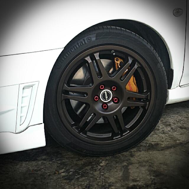 Speedline 17" 8jj 5x PCD100 Rare Italian Made Sports Rims - Set 0f 4 ...