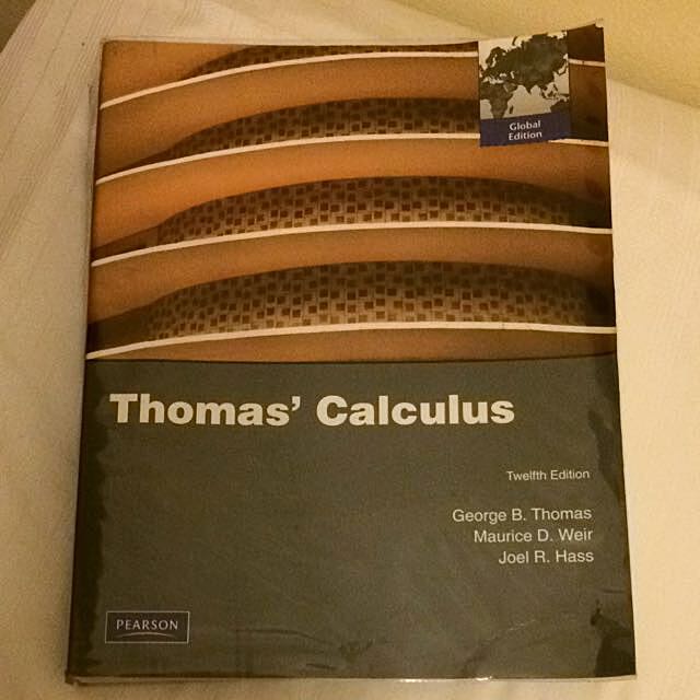 Thomas Calculus (12th Ed.), Hobbies & Toys, Books & Magazines ...