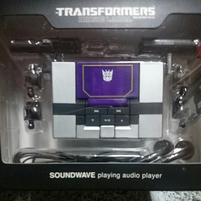 Transformer Soundwave MP3 robot player, Hobbies & Toys, Toys & Games on ...
