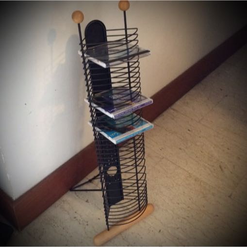 CDs Display Tower Rack Stand, Furniture & Home Living, Furniture ...