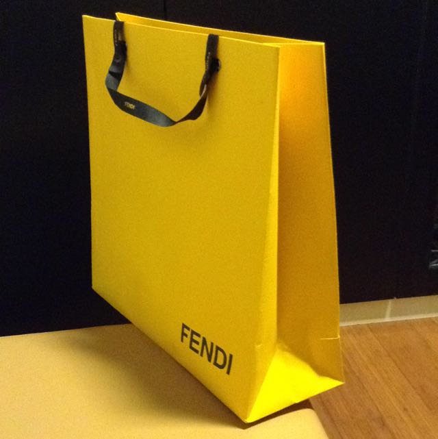 Fendi Paper Bag (medium), Luxury, Bags & Wallets on Carousell