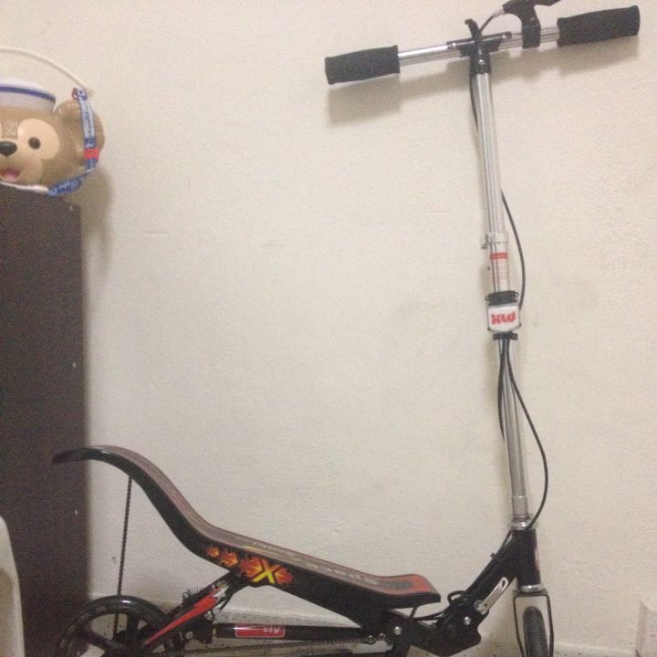 Space Scooter - Black Color, Sports Equipment, Bicycles & Parts, Parts ...