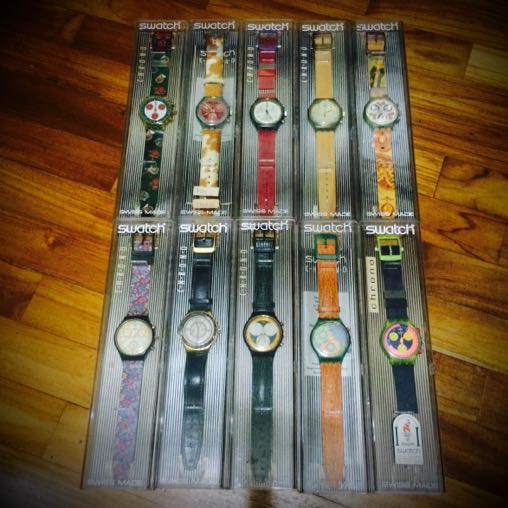 Swatch 90's Collections, Hobbies & Toys, Memorabilia & Collectibles ...