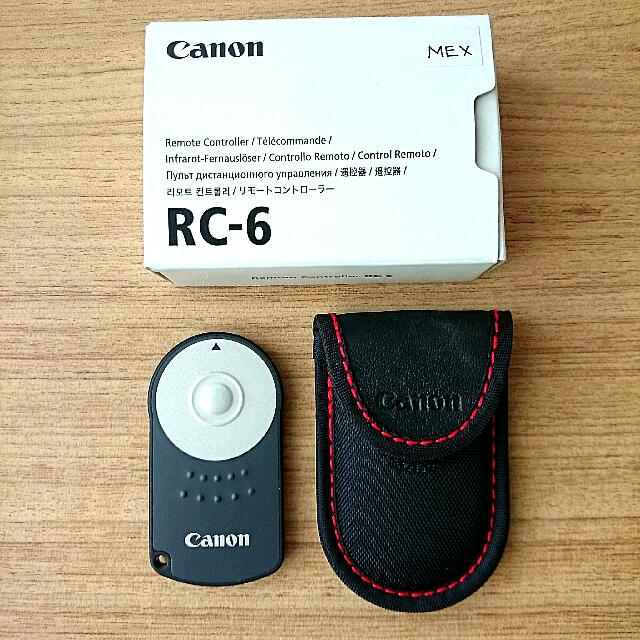 Canon RC-6 Wireless Remote Control, Photography, Cameras on Carousell