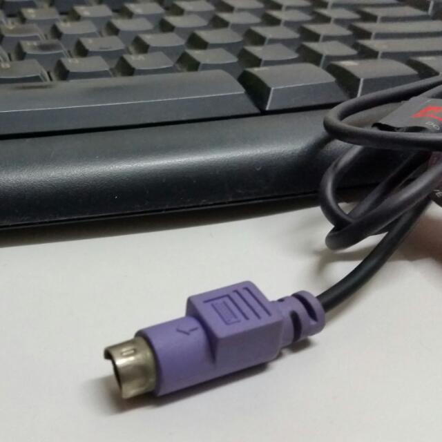 Microsoft Keyboard With Multimedia Shortcut Keys, Ps2 Connector ...