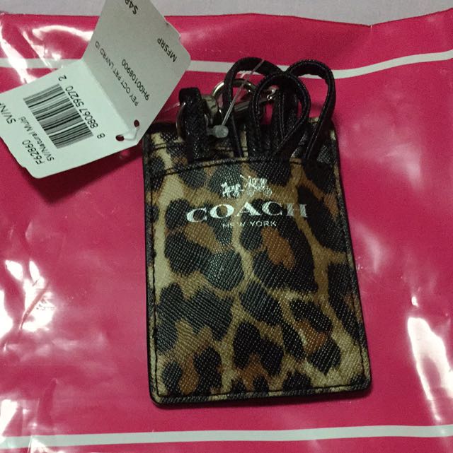 Reserved Coach Leopard Print Landyard., Luxury on Carousell