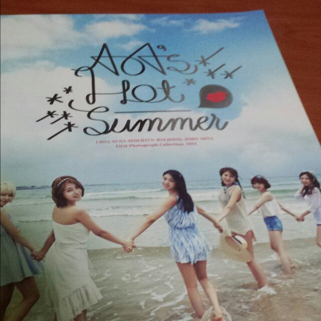 AOA Hot Summer Photobook, Hobbies & Toys, Memorabilia & Collectibles, K-Wave on Carousell