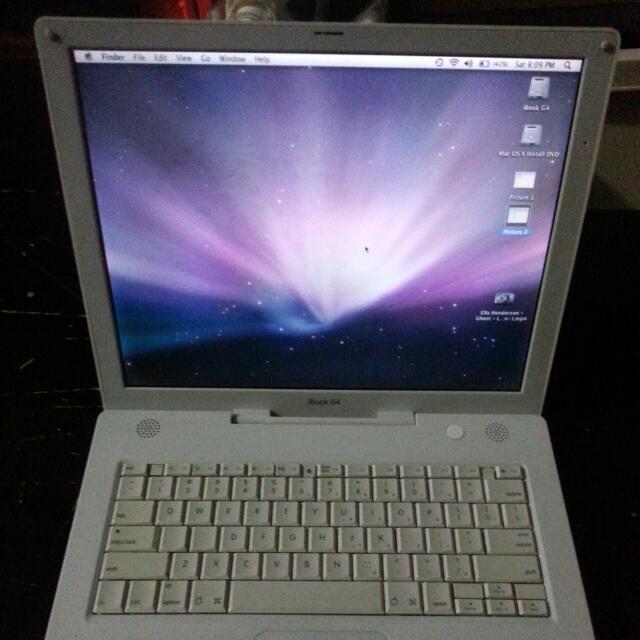 FIRE SALE: Apple Mac Laptop PowerPC iBook G4 1.2Ghz 14-Inch Early 2004 ... FIRE SALE: Apple Mac Laptop PowerPC iBook G4 1.2Ghz 14-Inch Early 2004 ...