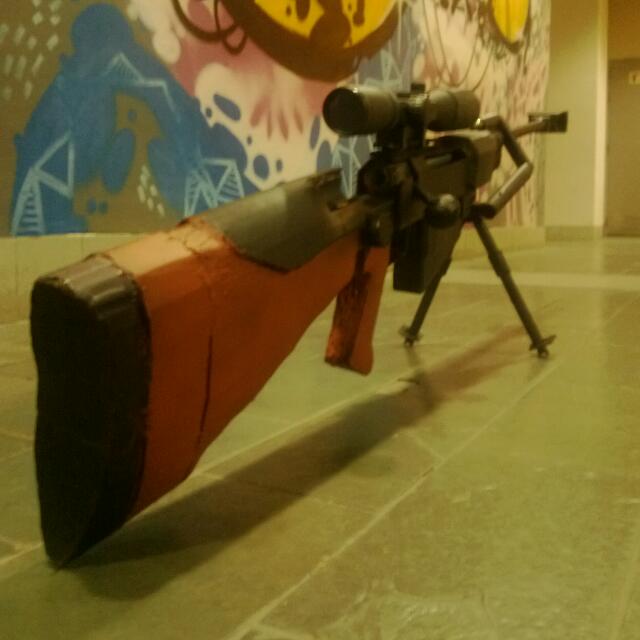 Craft Prop Sniper Rifle Hecate 50 Bmg, Hobbies & Toys, Toys & Games on ...