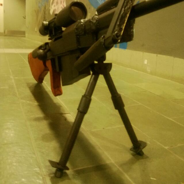 Craft Prop Sniper Rifle Hecate 50 Bmg, Hobbies & Toys, Toys & Games on ...