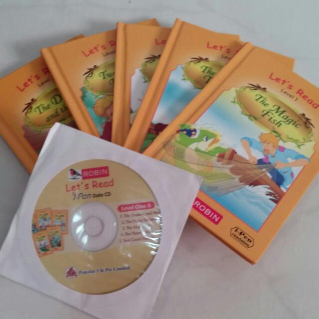 Let's read level 1 (ROBIN), Hobbies & Toys, Books & Magazines, Children ...