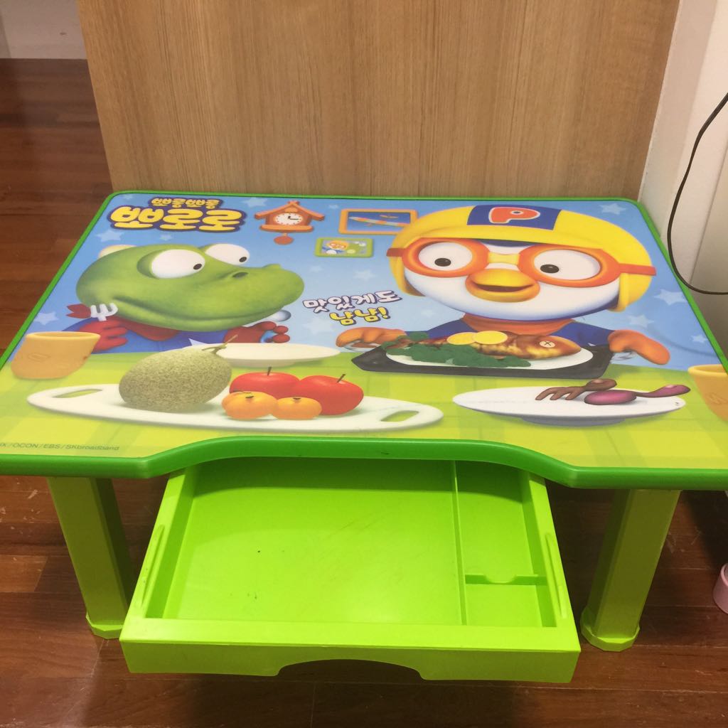 Pororo Table, Babies & Kids, Baby Nursery & Kids Furniture, Kids ...