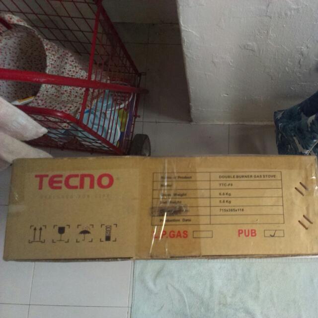 Techno Double Burner Stove, TV & Home Appliances, Kitchen Appliances ...