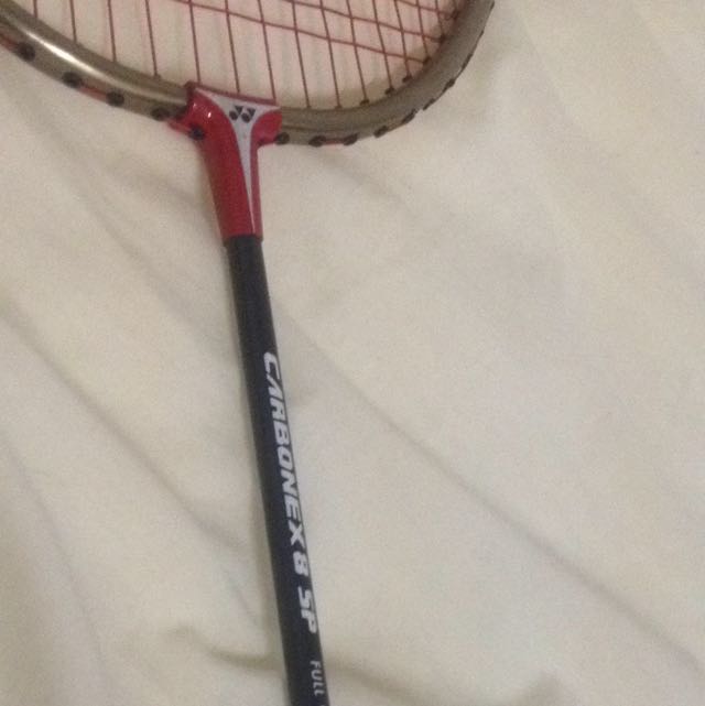 Badminton Racket Yonex Carbonex 8 SP, Sports Equipment, Sports & Games, Racket & Ball Sports on ...