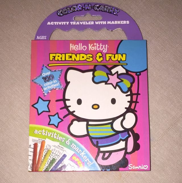 Hello Kitty Activities Set, Hobbies & Toys, Toys & Games on Carousell