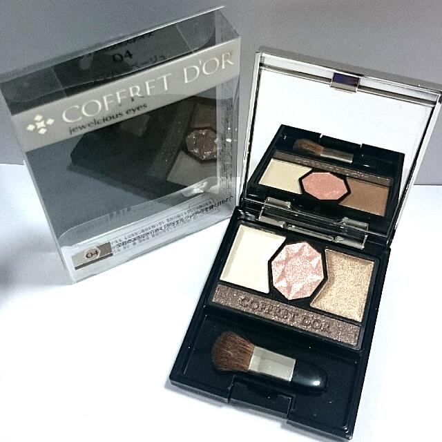 Kanebo Coffret D'Or Jewelcious Eyes Eyeshadow! Sparkling Brown! , Beauty & Personal Care, Face ...