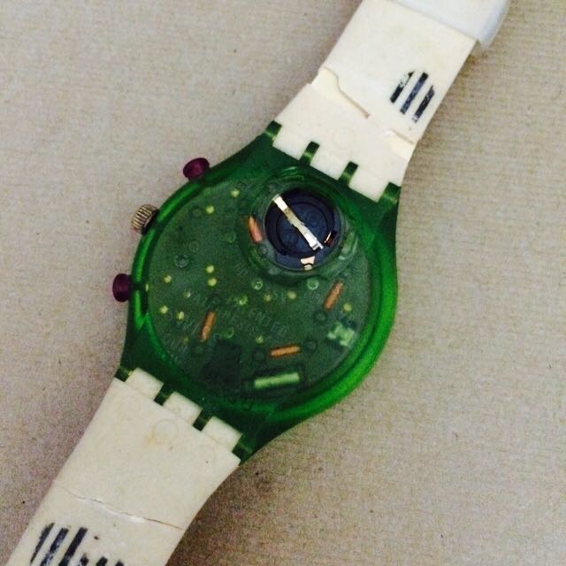Swatch 1995 Vintage Watch, Hobbies & Toys, Memorabilia & Collectibles ...