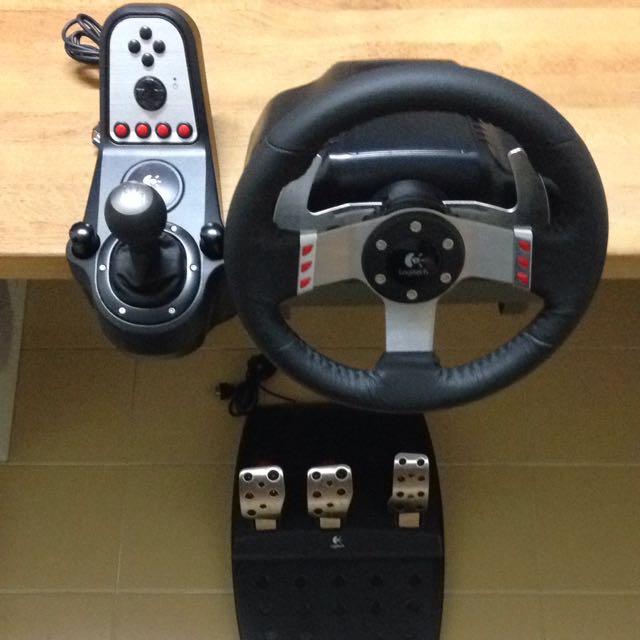 Logitech G27 Gaming Wheel Set, Electronics on Carousell