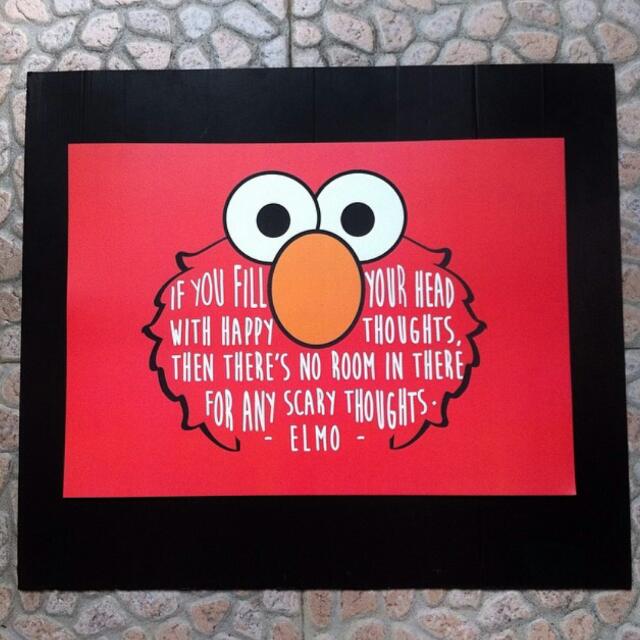 Elmo Print, Hobbies & Toys, Stationery & Craft, Art & Prints on Carousell