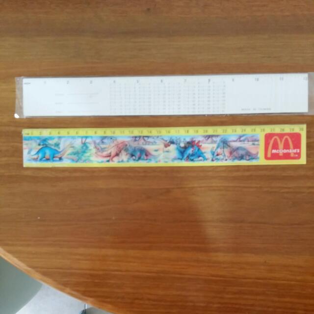 Mcdonald Ruler, Hobbies & Toys, Toys & Games on Carousell