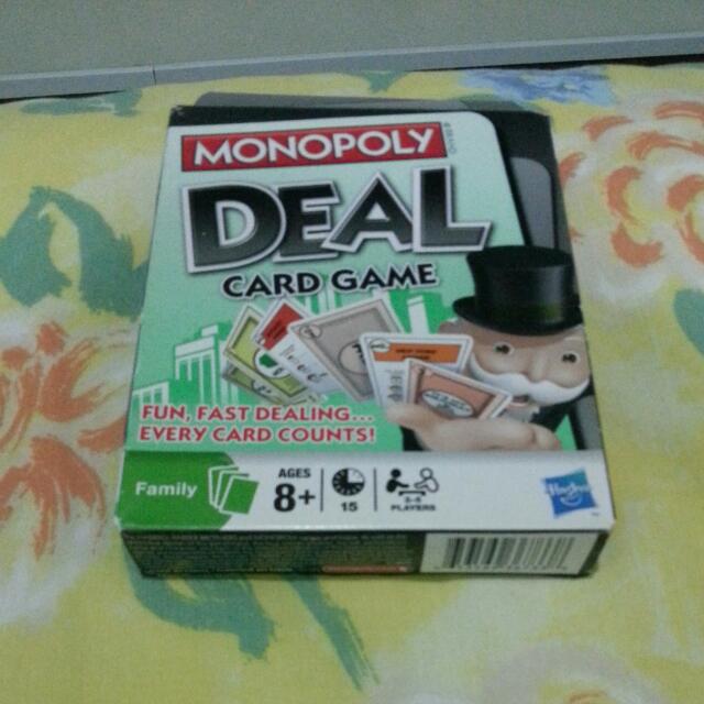 Monopoly Deal, Hobbies & Toys, Toys & Games on Carousell