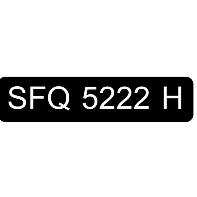 Car Number Plate: SQ 5222 H, Cars on Carousell