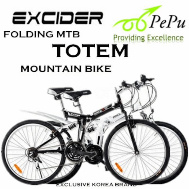 [PePu-Riding] Brand New Excider Korea MTB Totem Advanced 26inch Series Foldable Bike, Sports ...
