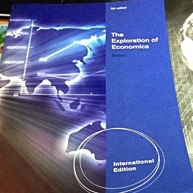 Economics Textbook By Sexton, Hobbies & Toys, Books & Magazines ...