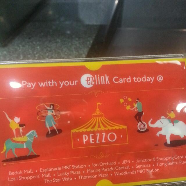 (RESERVED) EZ LINK CARD (Fevo Prepaid Mastercard design), Hobbies ...