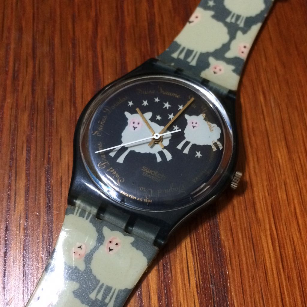 Swatch 1995 Vintage Watch, Hobbies & Toys, Memorabilia & Collectibles ...