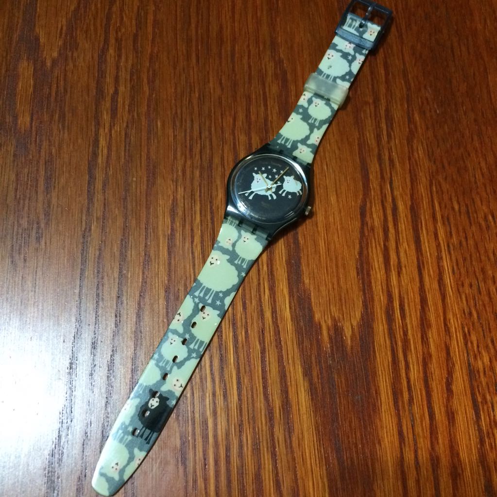 Swatch 1995 Vintage Watch, Hobbies & Toys, Memorabilia & Collectibles ...