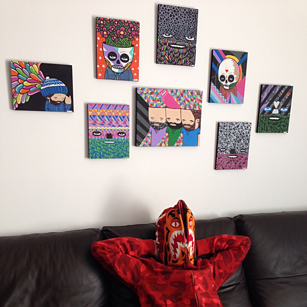 Tobal: Set Of 8 Collections, Original Painting, Graffiti street art ...