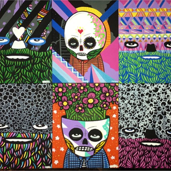 Tobal: Set Of 8 Collections, Original Painting, Graffiti street art ...