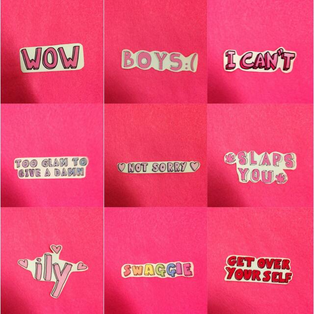 Tumblr stickers , Hobbies & Toys, Stationery & Craft, Stationery ...