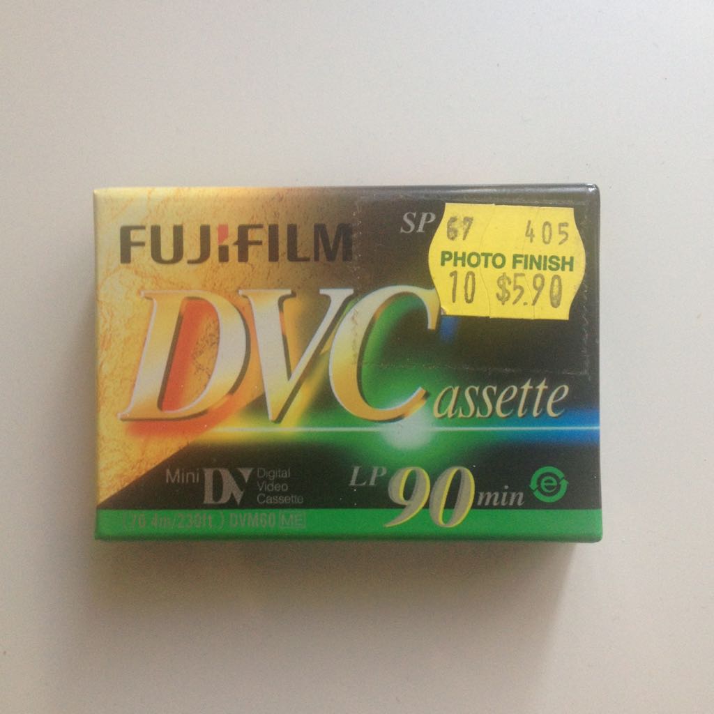 Fuji Film DVC Digital Video Cassette 90 Mins, Photography, Video ...