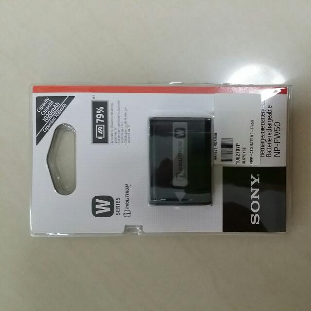 Sony Rechargeable Battery Pack NP-FW50., Photography, Photography ...