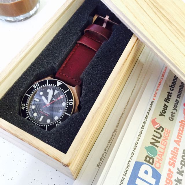 Limited Edition Makara Octopus Bronze Blk Dial #50 (price adjusted ...