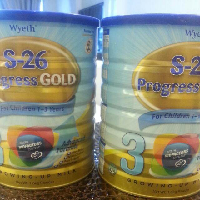 S26 Progress GOLD 3 milk POWDER, Babies & Kids, Nursing & Feeding ...