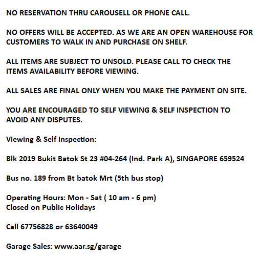 No Reservation Thru Carousell & Offers Not Accepted, Bulletin Board on ...