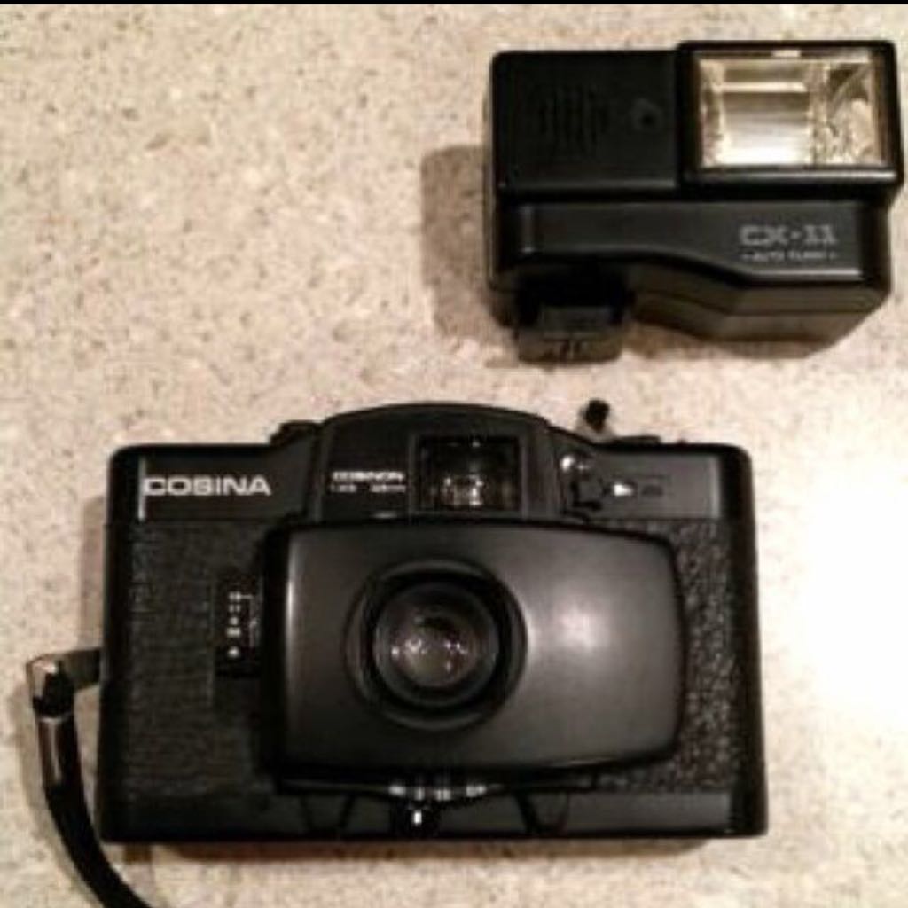 Cosina CX-1 Vintage Camera W Flash // Lomo Lca, Photography, Cameras on ...