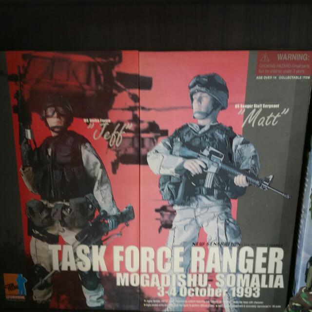 DRAGON Task Force Ranger "Matt"&"Jeff", Hobbies & Toys, Toys & Games on ...
