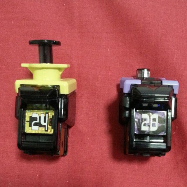 Kamen Rider Fourze Switches No. 24 And 28, Hobbies & Toys, Toys & Games ...