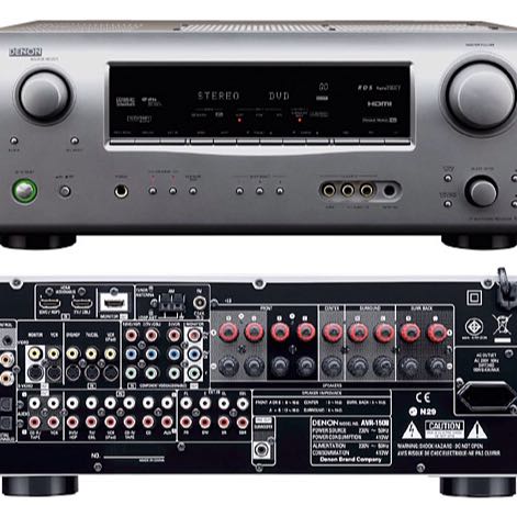 DENON AV SURROUND RECEIVER AVR-1708, Computers & Tech, Parts ...